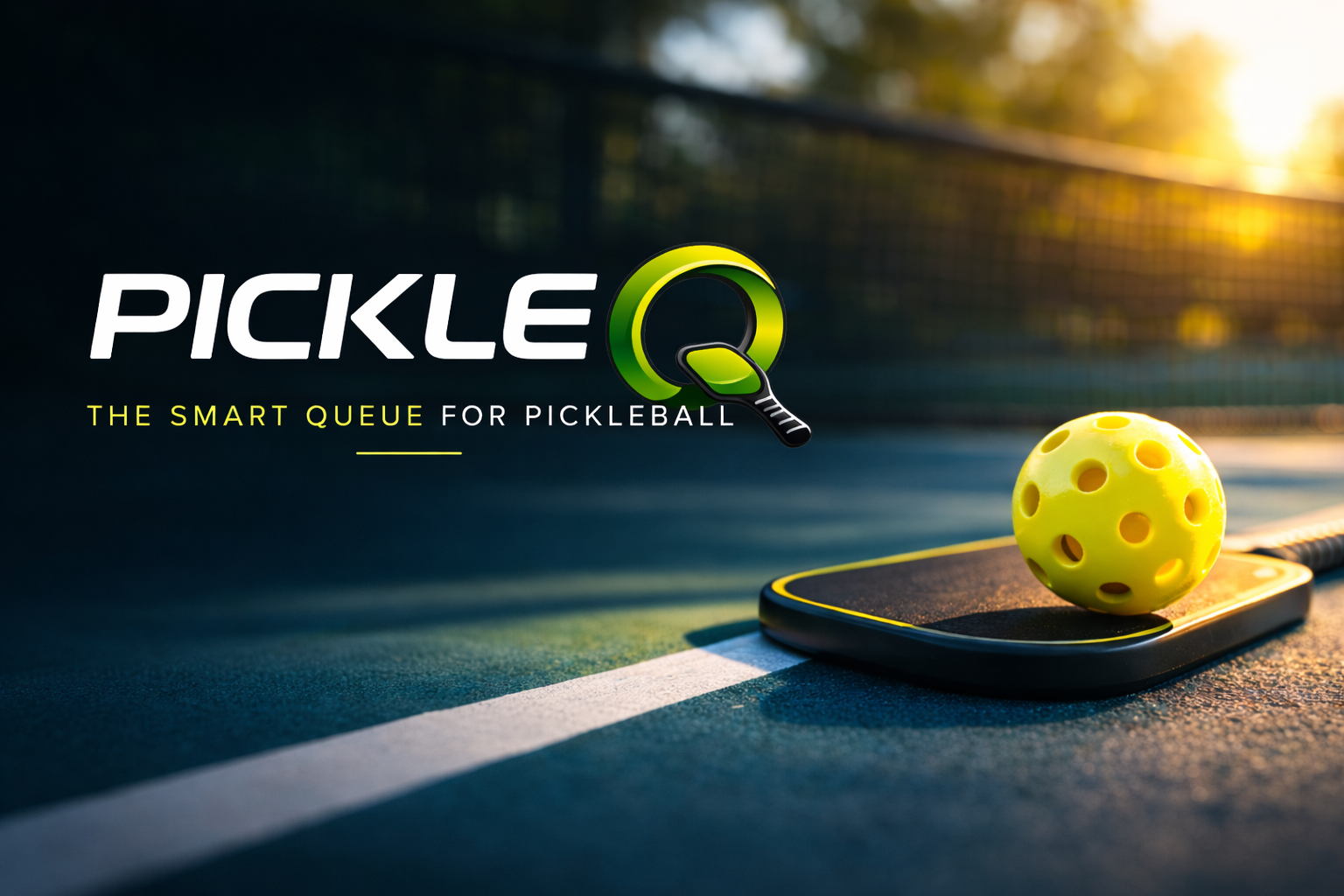 PickleQ — Free Pickleball Open Play Manager & Court Rotation Tool
